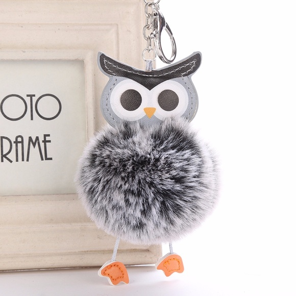 Cute Nation | Accessories | New Cute Owl Handbag Charm Keychain 2 ...